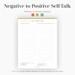Self-care & Self-esteem Kit 10 Documents Fillable Printable PDF Mental ...