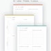 Quadrant to Do List 2 Layouts Fillable Printable PDF Task Management ...