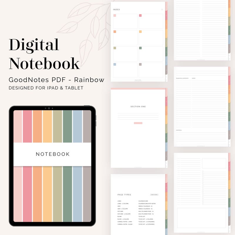 Colourful Notebooks - Etsy