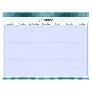 12 Month Calendar - Fillable - Printable PDF - Printable Planner ...
