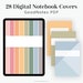 Digital Tabbed Notebook for Goodnotes portrait Hyperlinked Tabs 8 Tabs ...
