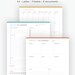 Time Planner Kit (8 Documents) - Fillable - Printable PDF - Undated ...