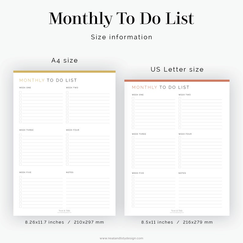 Monthly to Do List Fillable Printable PDF Task Management, Productivity ...