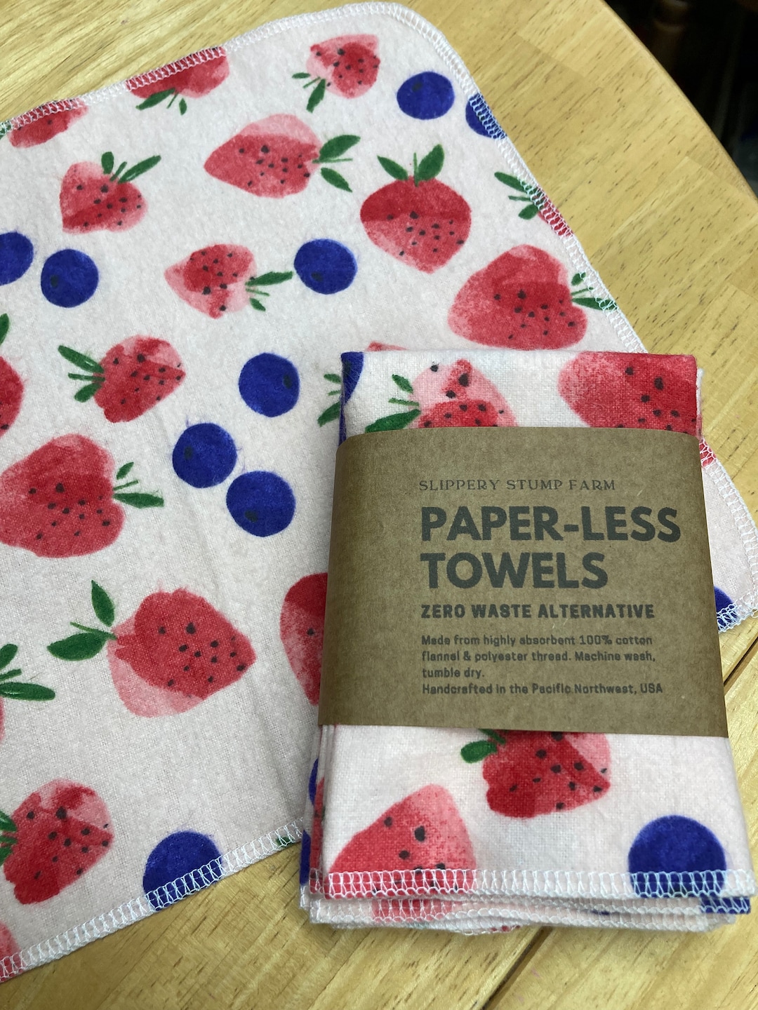 Paper-less Towels | Choose Your Print | Washable & Reusable | 10 X 10 ...