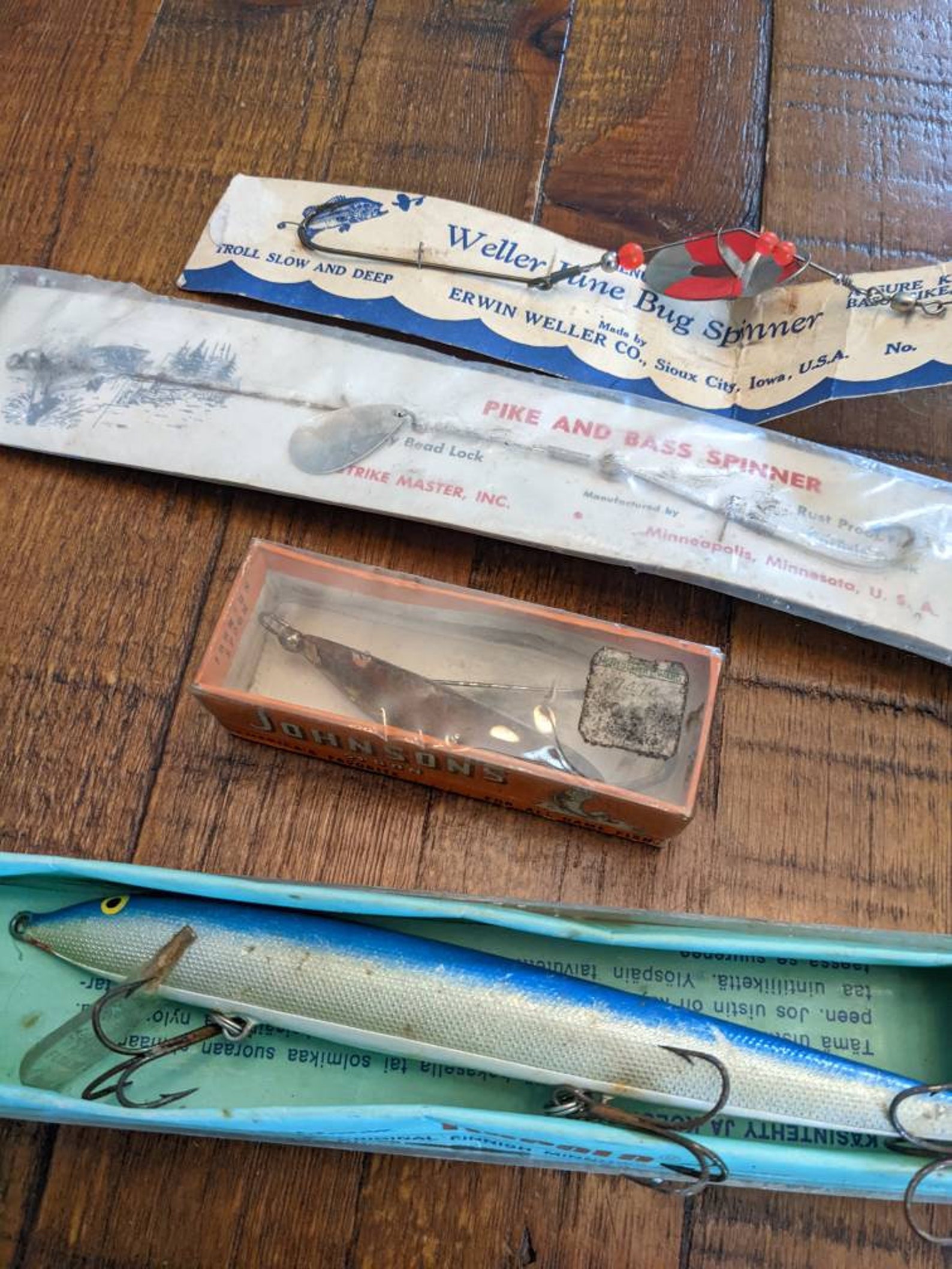 Weller June Bug Spinner Sioux City Iowa Pike and Bass Spinner - Etsy