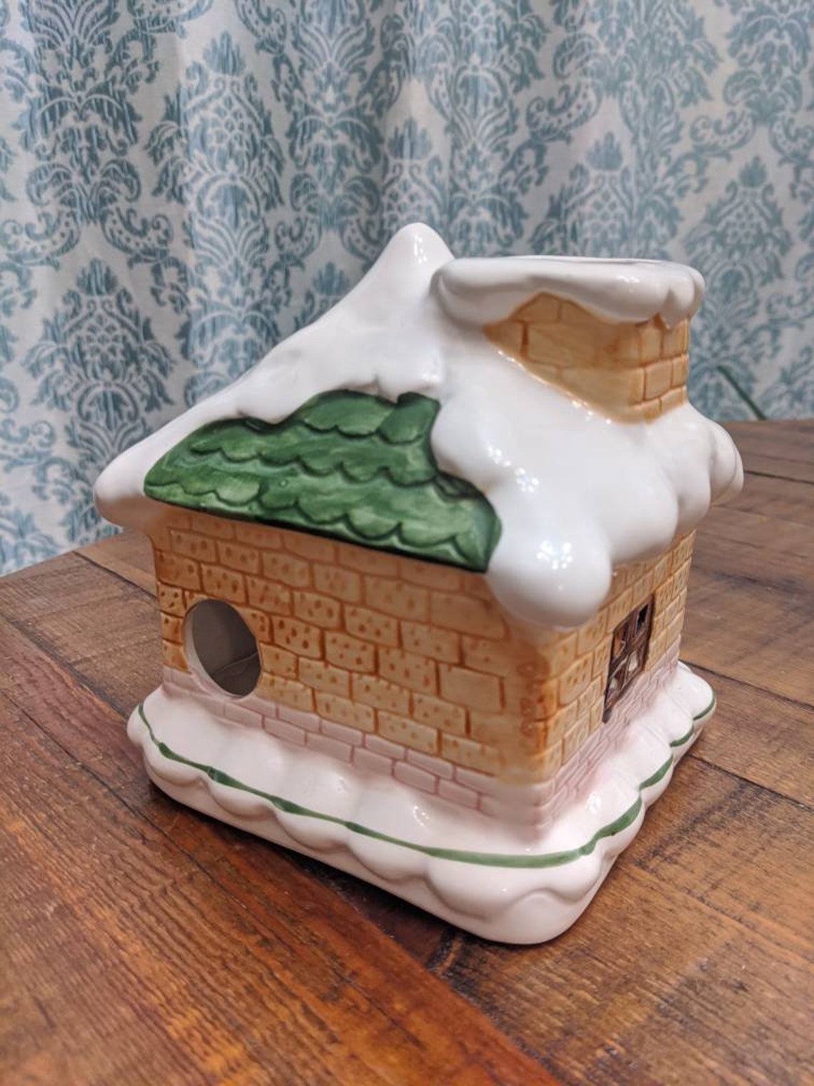 Light up Ceramic House Holiday Decor Christmas Decor Village - Etsy