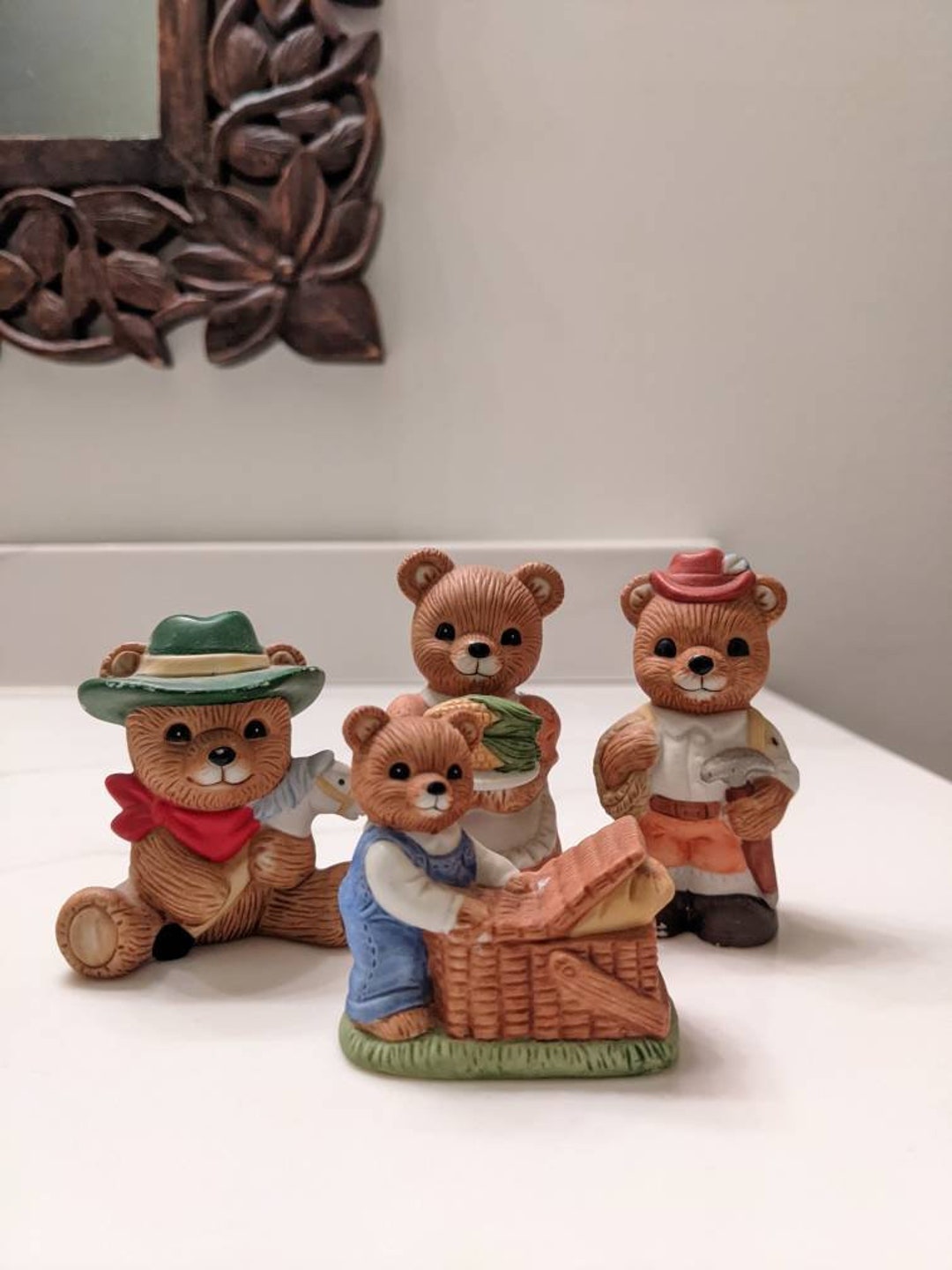 Vintage Homco Cowboy Decor Homco Figures Vintage Collectibles - Etsy