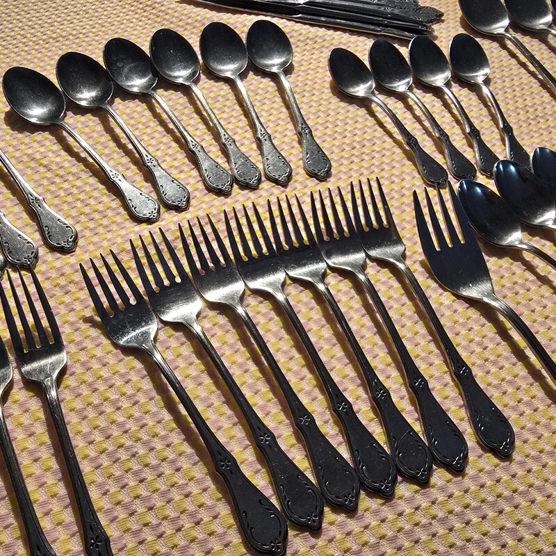 Korean Silverware Sets - Etsy