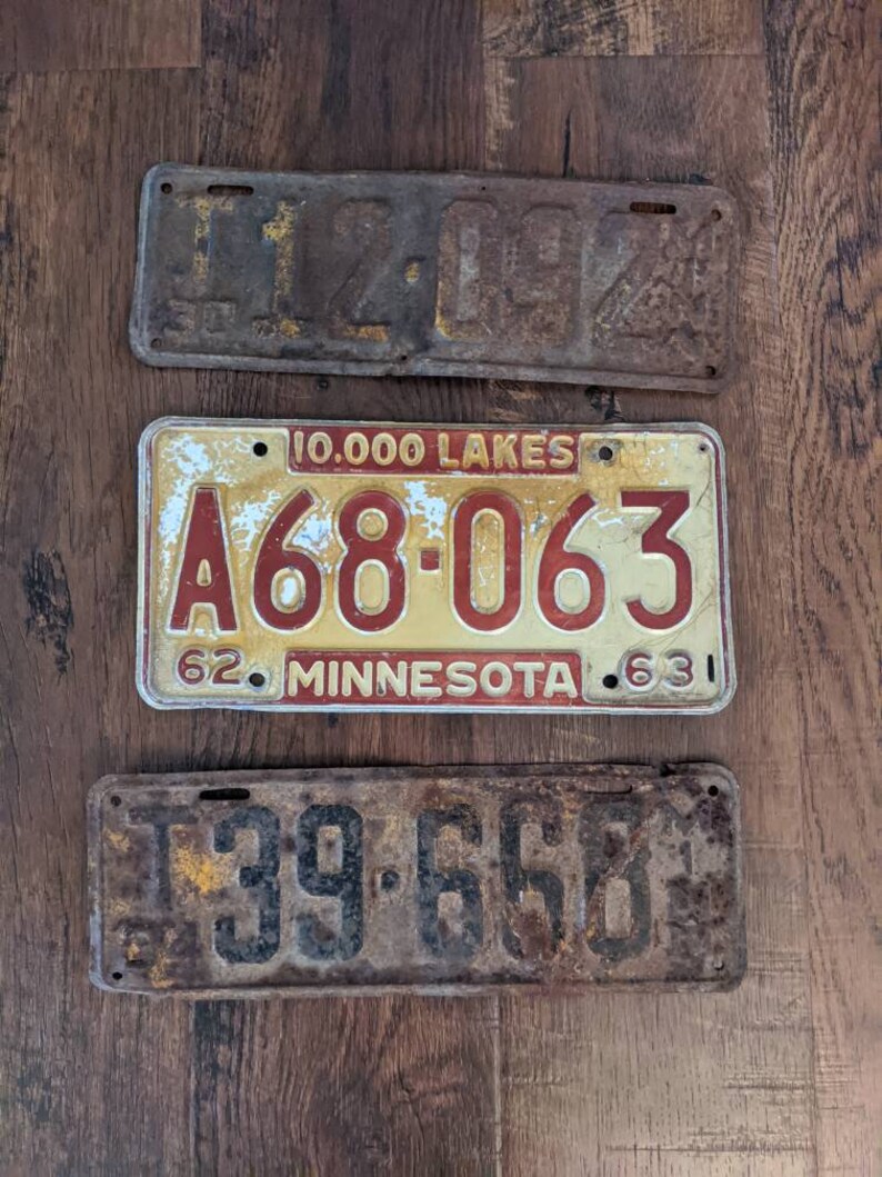 Minnesota License Plates Collectible License Plates 1930 1934 1962 minnesota-license-plates-collectible-license-plates-1930-1934-1962