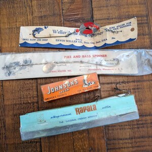 Weller June Bug Spinner Sioux City Iowa Pike and Bass Spinner ...