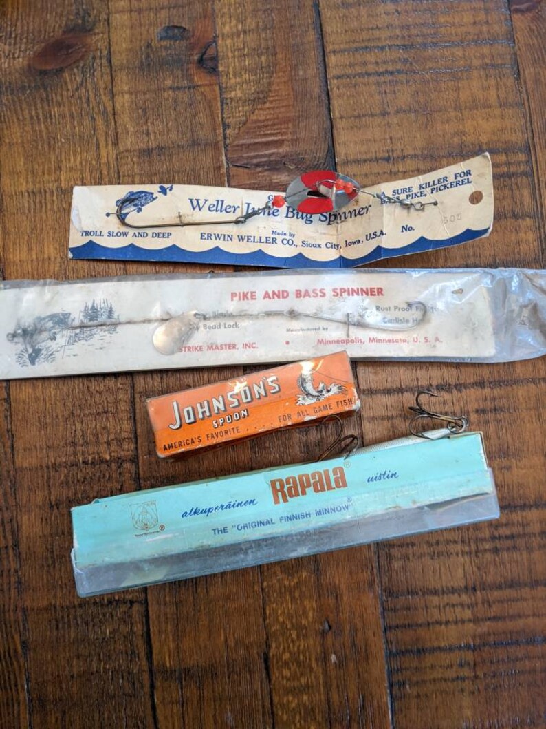 Weller June Bug Spinner Sioux City Iowa Pike and Bass Spinner - Etsy