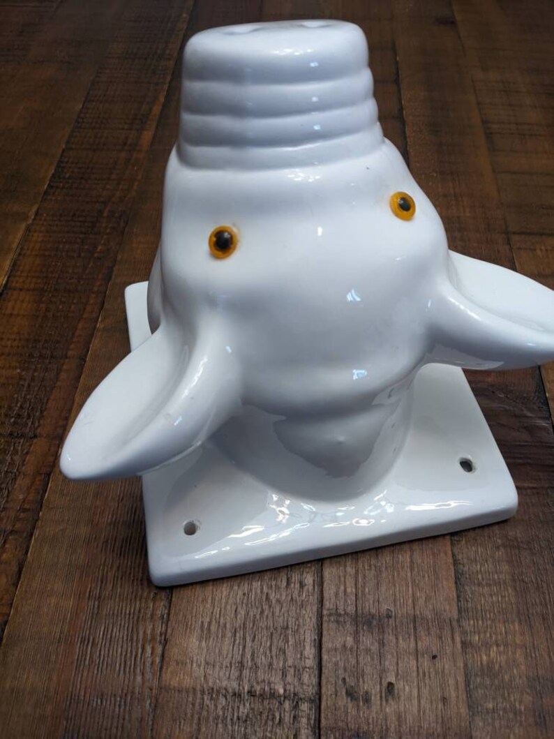 Ceramic Pig Head Ceramic Animal Bust Decor Farmhouse Style - Etsy