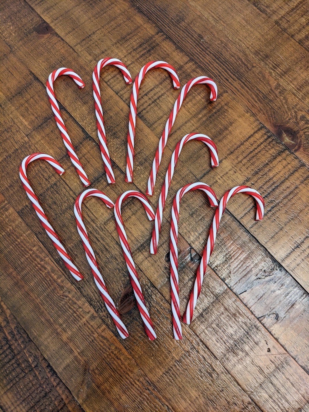 Vintage Plastic Candy Canes Christmas Tree Decor - Etsy