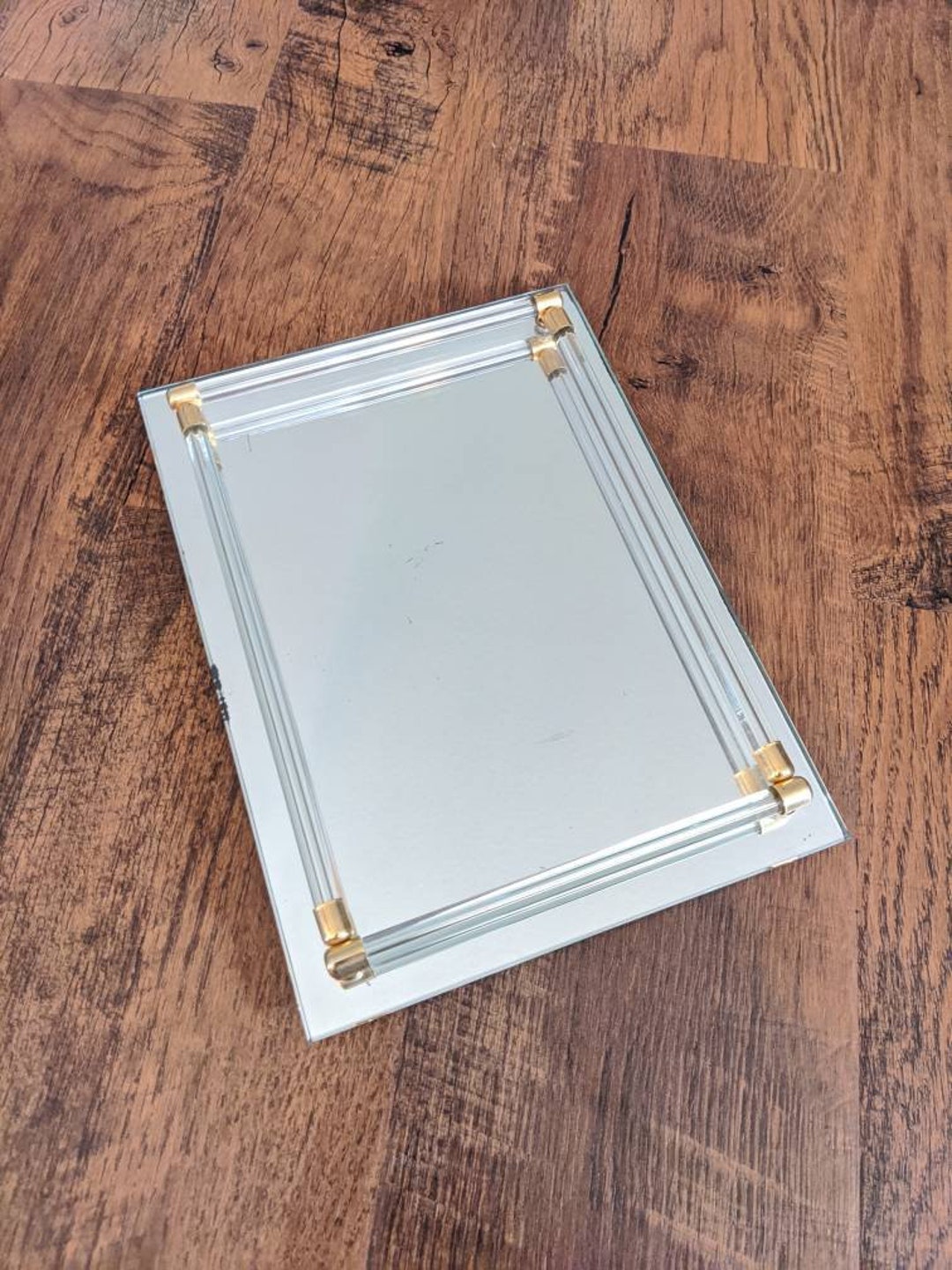 Glass Mirror Tray Vanity Tray Behind the Toilet Tray Bathroom Mirror ...