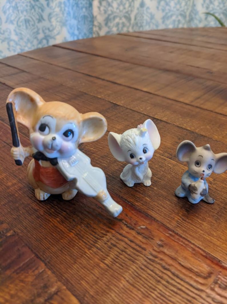 Collectible Ceramic Mice Lot Josef Originals Happy Bday Mouse - Etsy