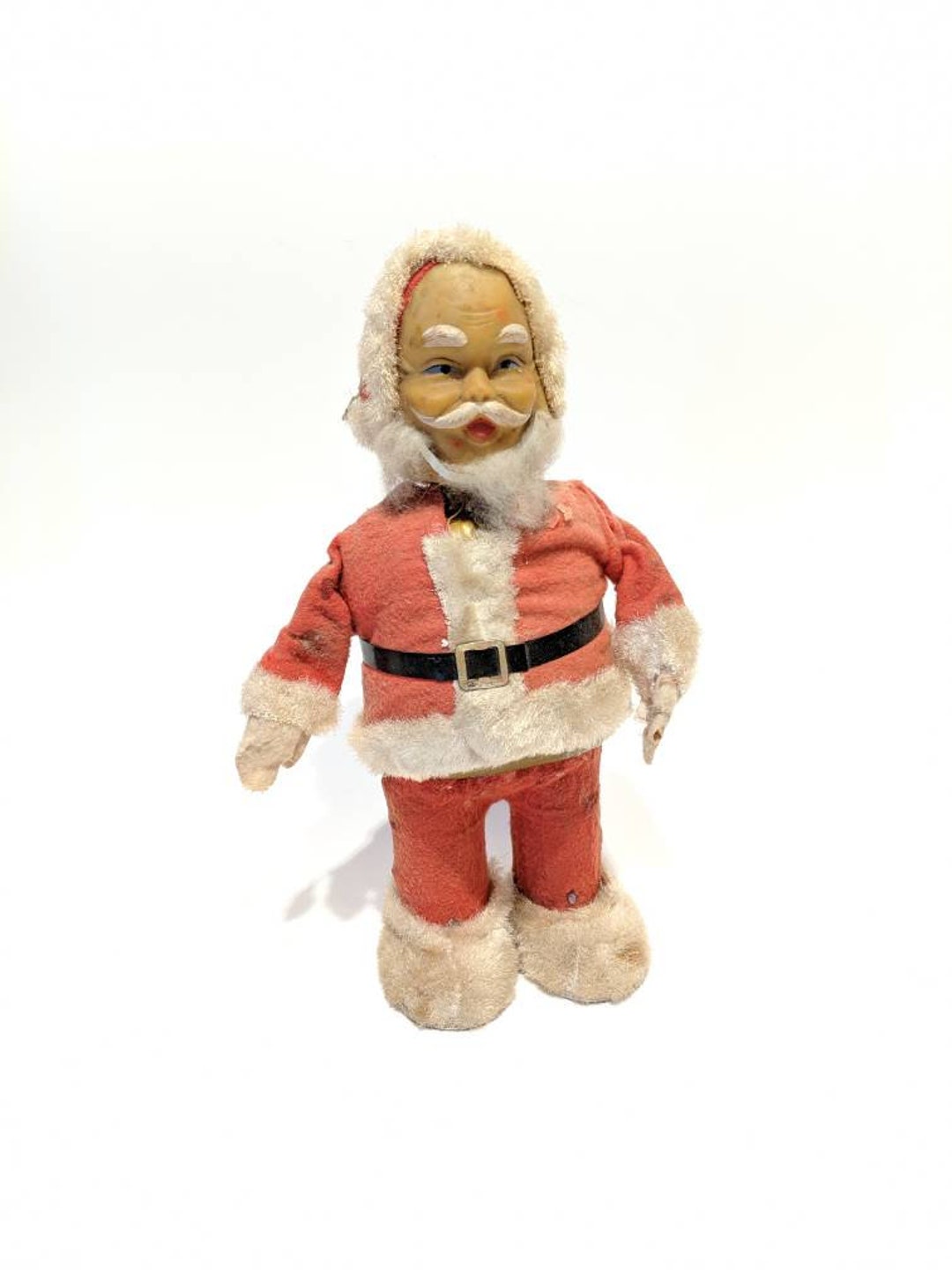 Wind up Santa Mechanical Santa Holiday Decor Retro Christmas - Etsy