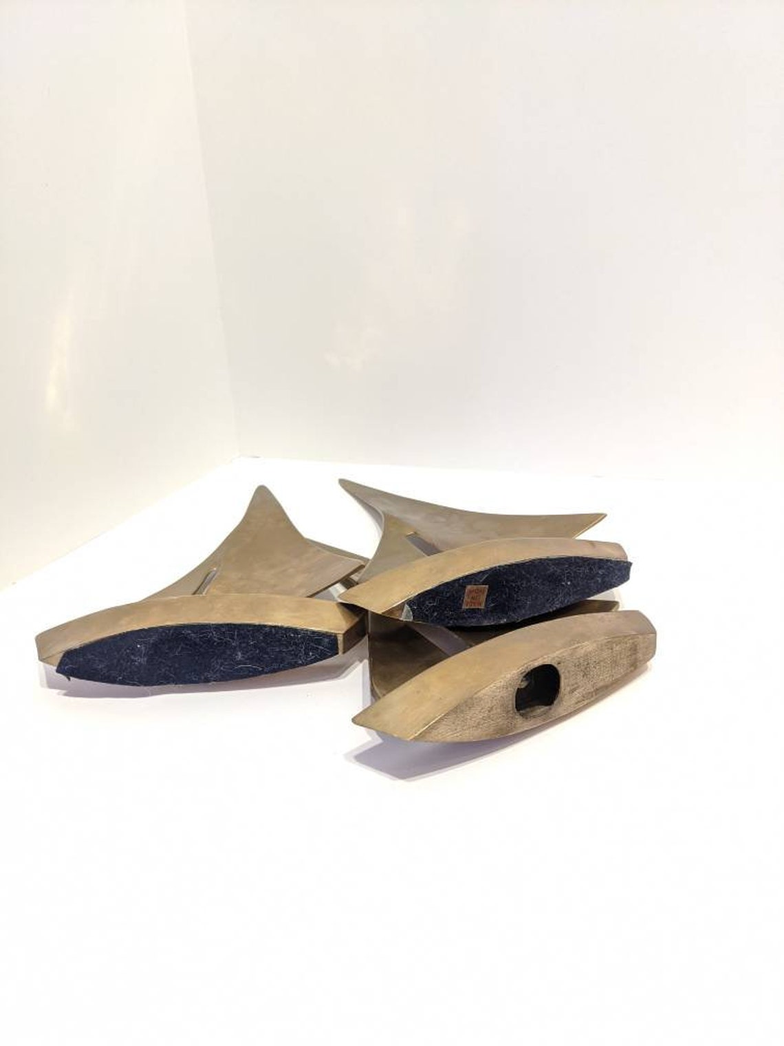 Brass Sailboat Paper Weights Brass Office Nautical Decor Brass - Etsy