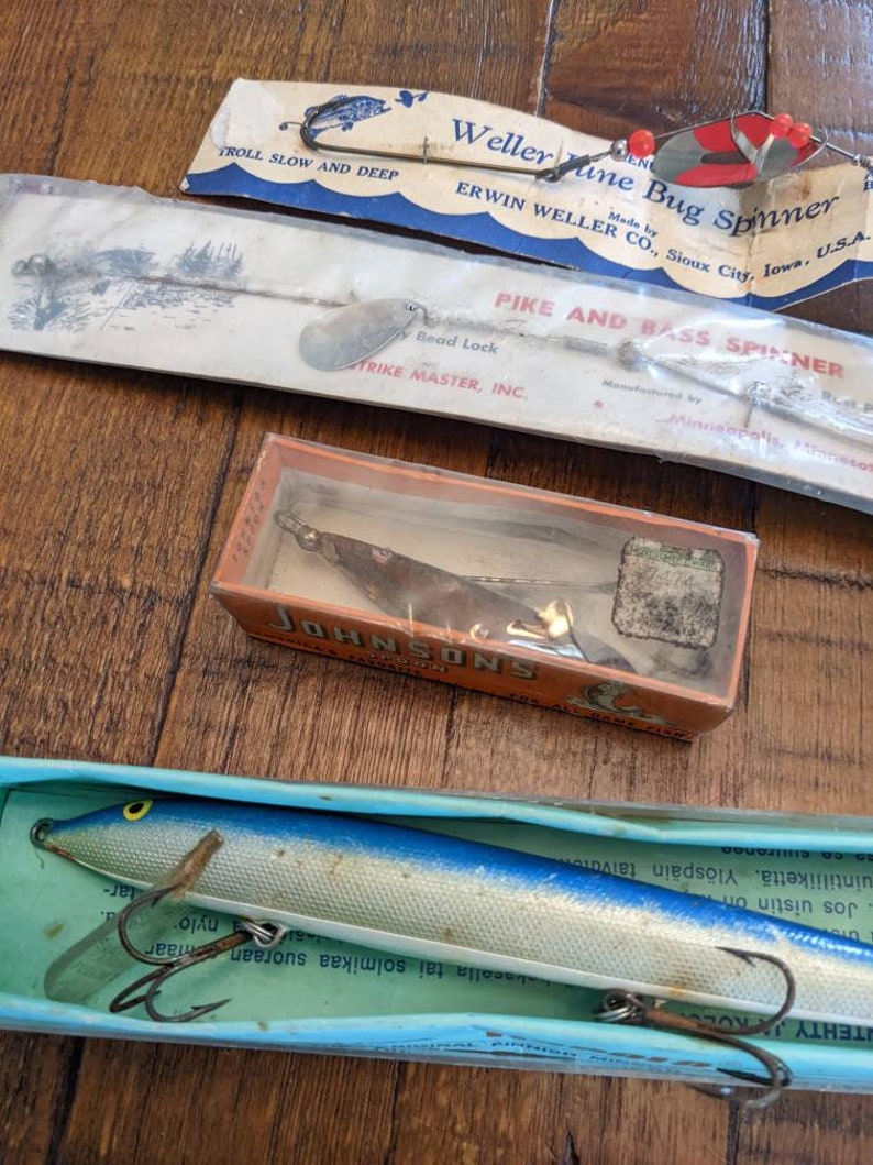 Weller June Bug Spinner Sioux City Iowa Pike and Bass Spinner - Etsy