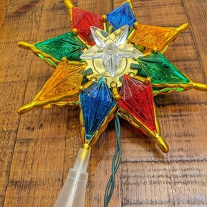 Atomic Tree Star Mid-century Modern Christmas Tree Topper Retro ...