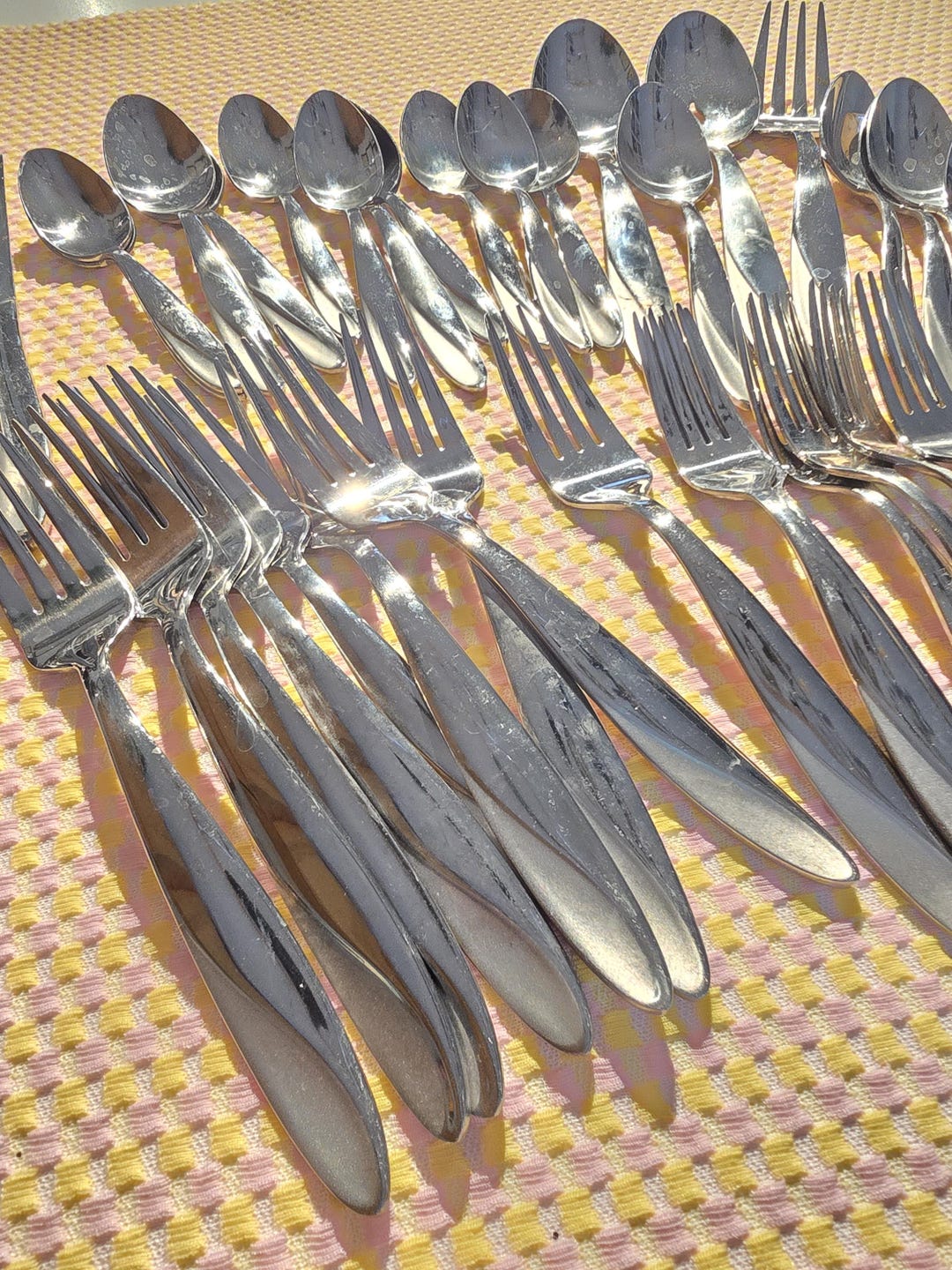 Oneida Northland Stainless Flatware Pattern Silverware Danish Fling ...