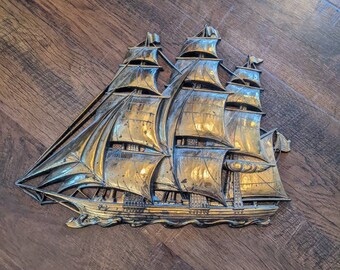 Syroco Ship Wall Decor - Etsy