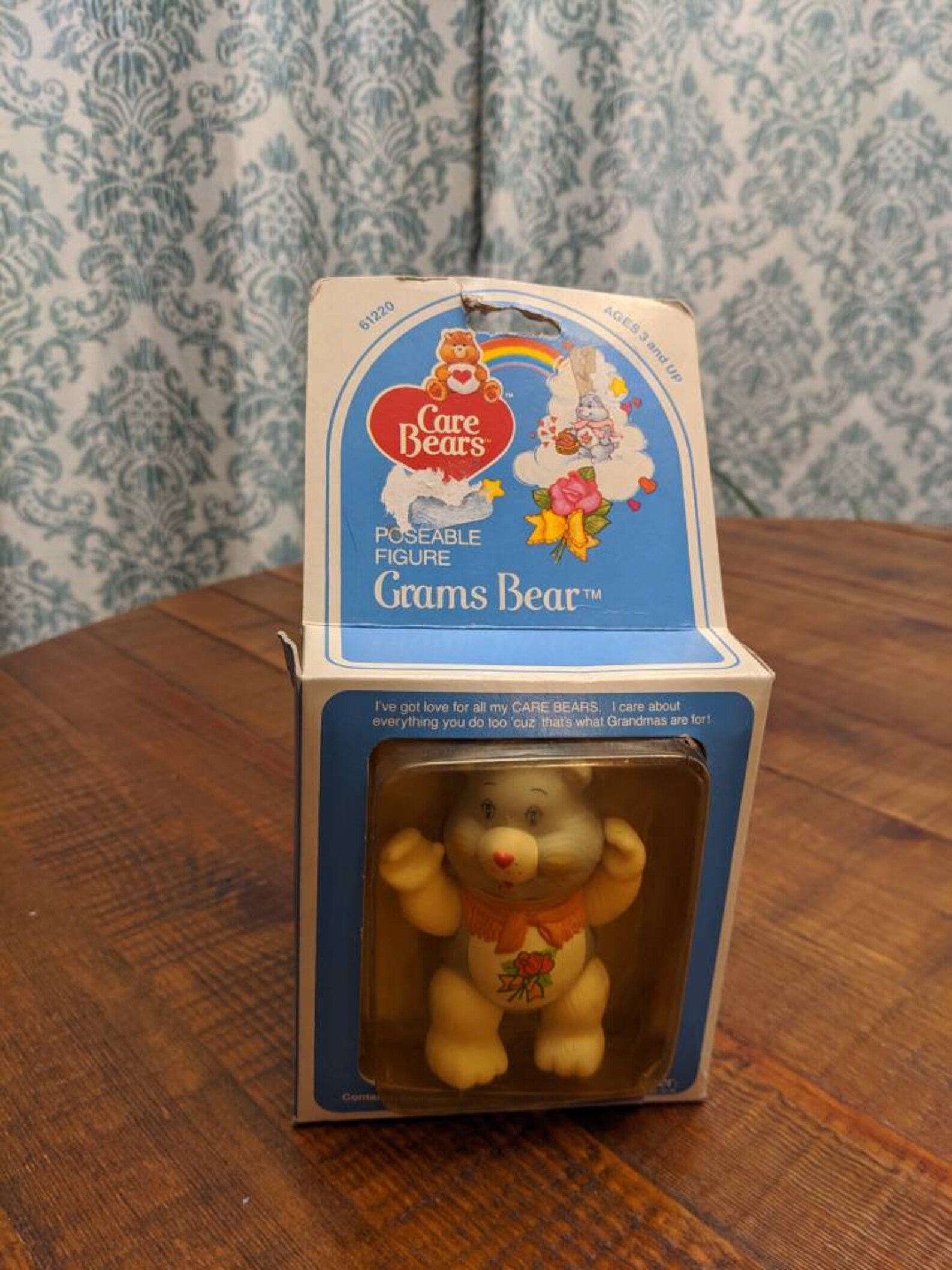 Care Bear Posable Figure Grams Bear Kenner Care Bare Nos Grams | Etsy