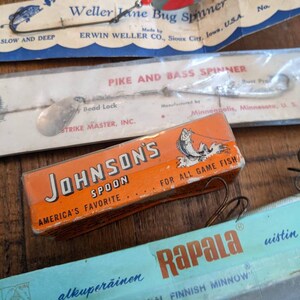 Weller June Bug Spinner Sioux City Iowa Pike and Bass Spinner ...