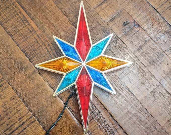 Atomic Tree Star Mid-century Modern Tree Star Plastic Christmas Tree ...