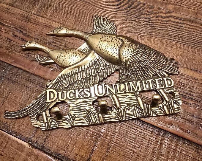 Ducks Unlimited Hanger Duck Rack Belt Hook Tie Rack Ducks Unlimited Key ...