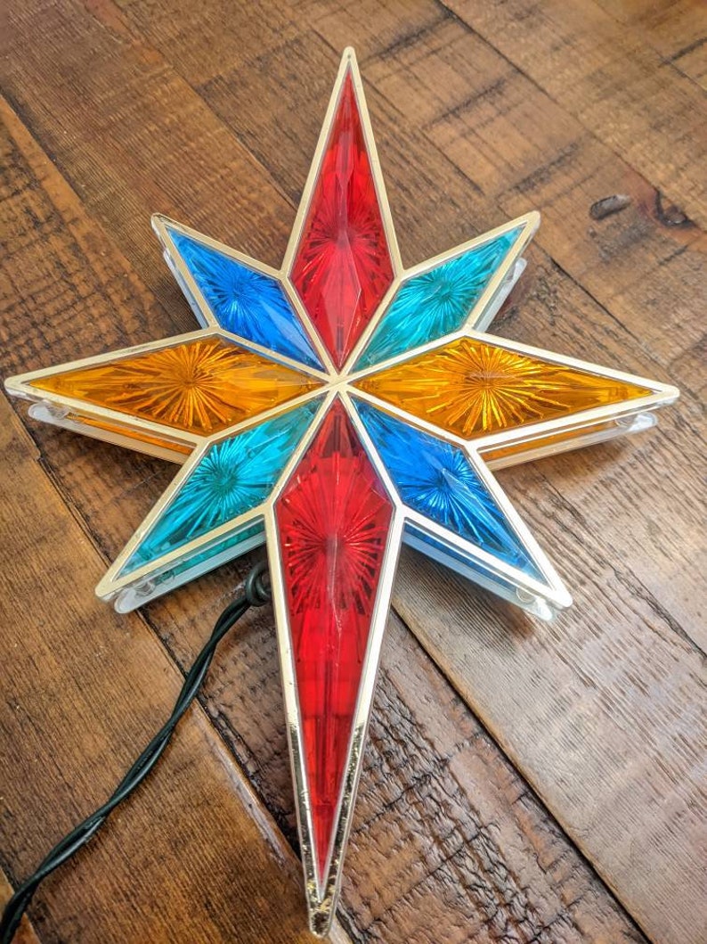 Atomic Tree Star Mid-century Modern Tree Star Plastic Christmas Tree ...