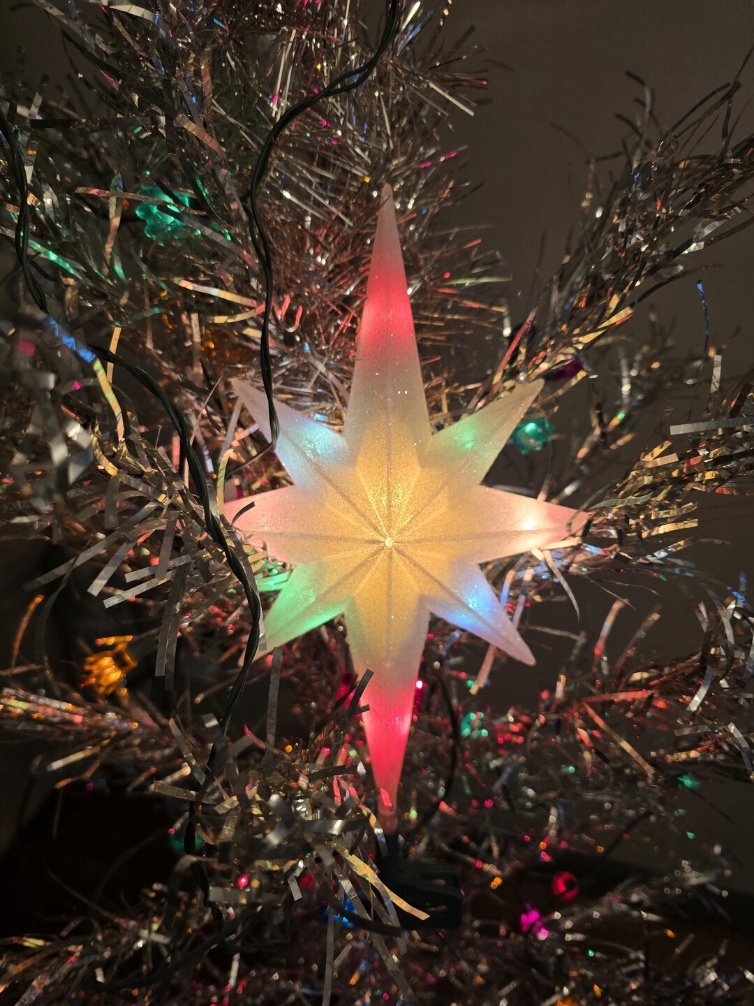Atomic Tree Star Mid-century Modern Tree Star Plastic Christmas Tree ...