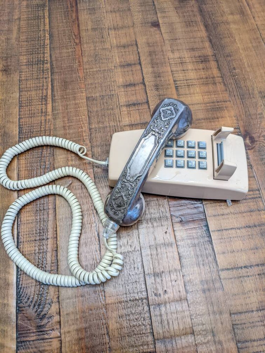 Western Electric Pink Wall Telephone Silver Wall Telephone Bohemian ...