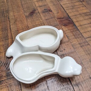 Italy Bunny Jewelry Dish Ceramic Rabbit Dish Candy Dish Ring Dish ...