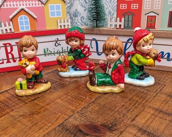 Lefton Christmas Figurines - Etsy