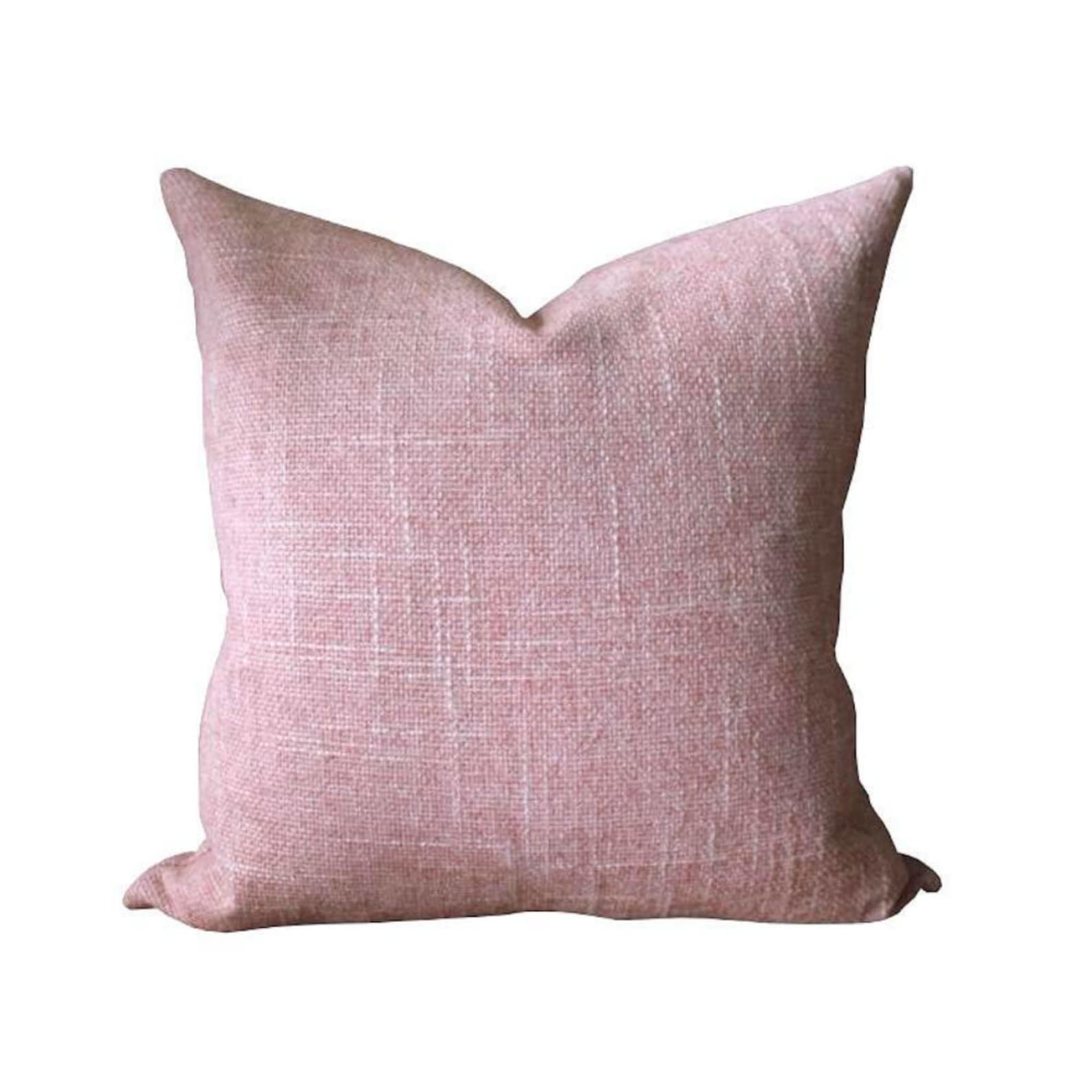 Fundas de almohada rosa en Blush/Pink 18 x 18 pulgadas | Etsy