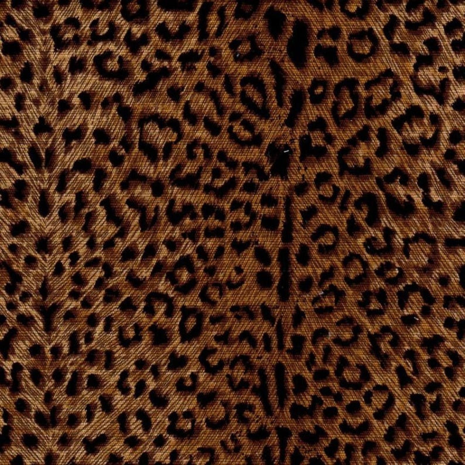 Brown Leopard Animal Print Designer Lumbar Pillow - Etsy
