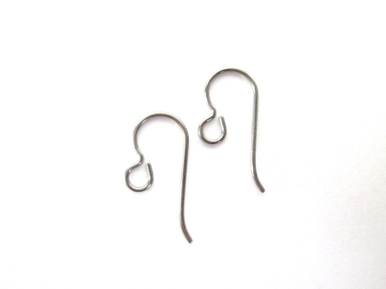 Pure Titanium Ear Wires Gold Tone Available - Etsy