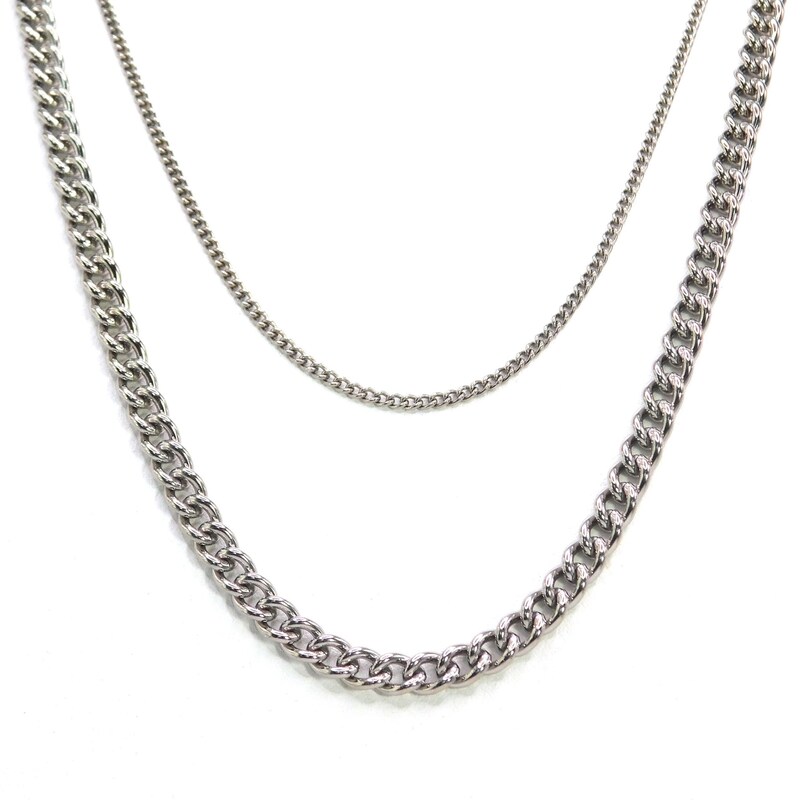Titanium Chains for Men - Etsy