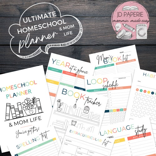 Ultimate Mom Life Planner Printableundated 2022-2023 - Etsy
