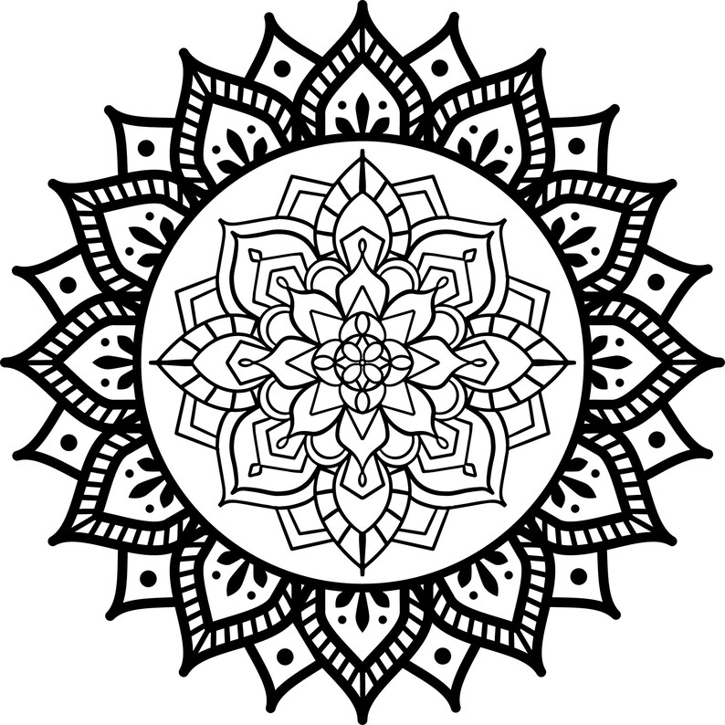 Mandalas for Pyrography Set 2 - Etsy