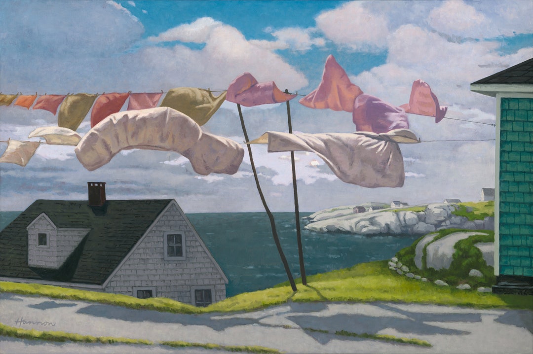 Windswept 24" X 36" Stretched Canvas Print by Paul Hannon- Canadian Tax ...