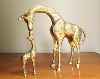 Gold figurines | Etsy