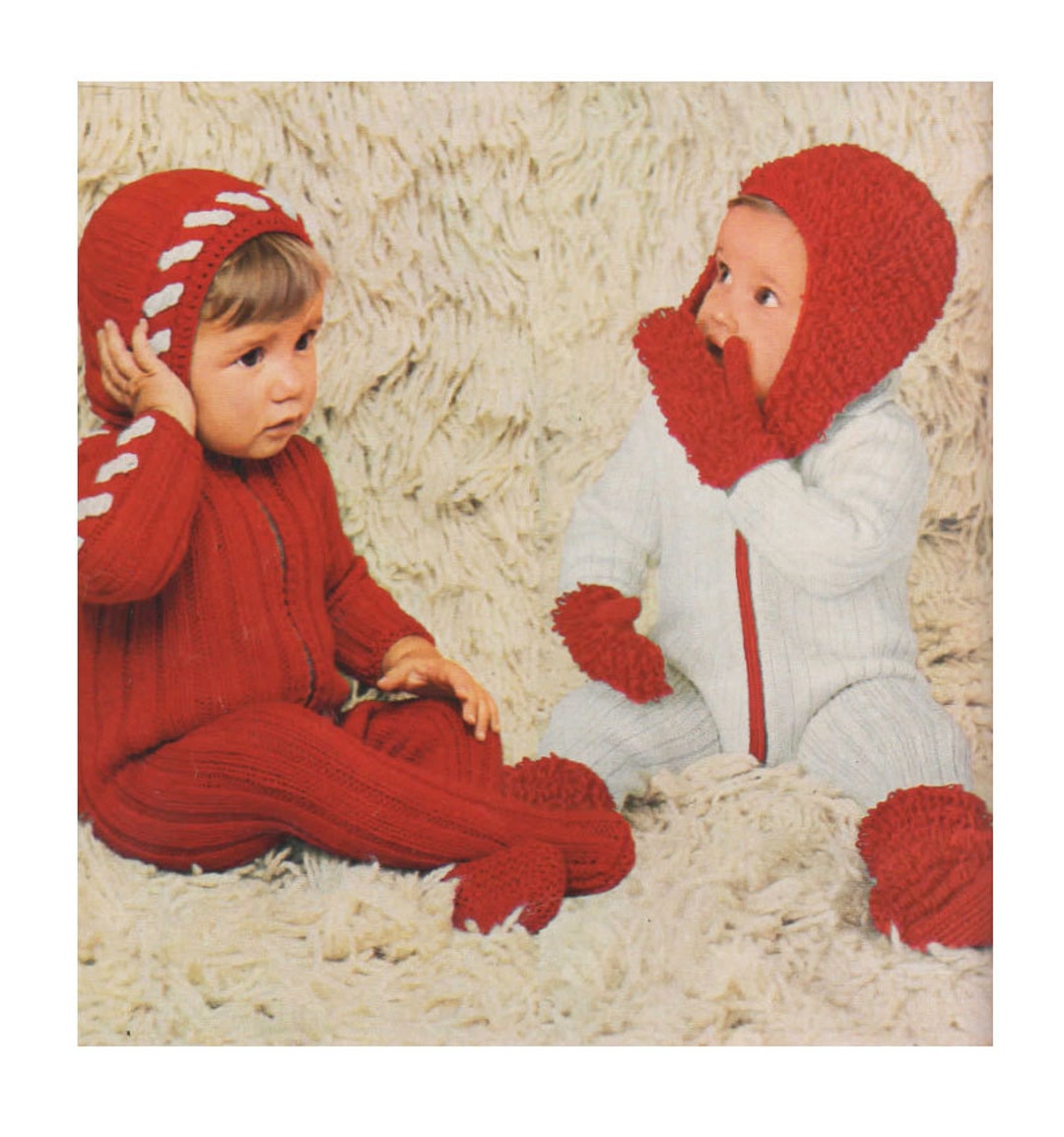 PDF 22 Patterns Vintage 1970s Baby & Toddler Outfits, Overalls, Onesies ...