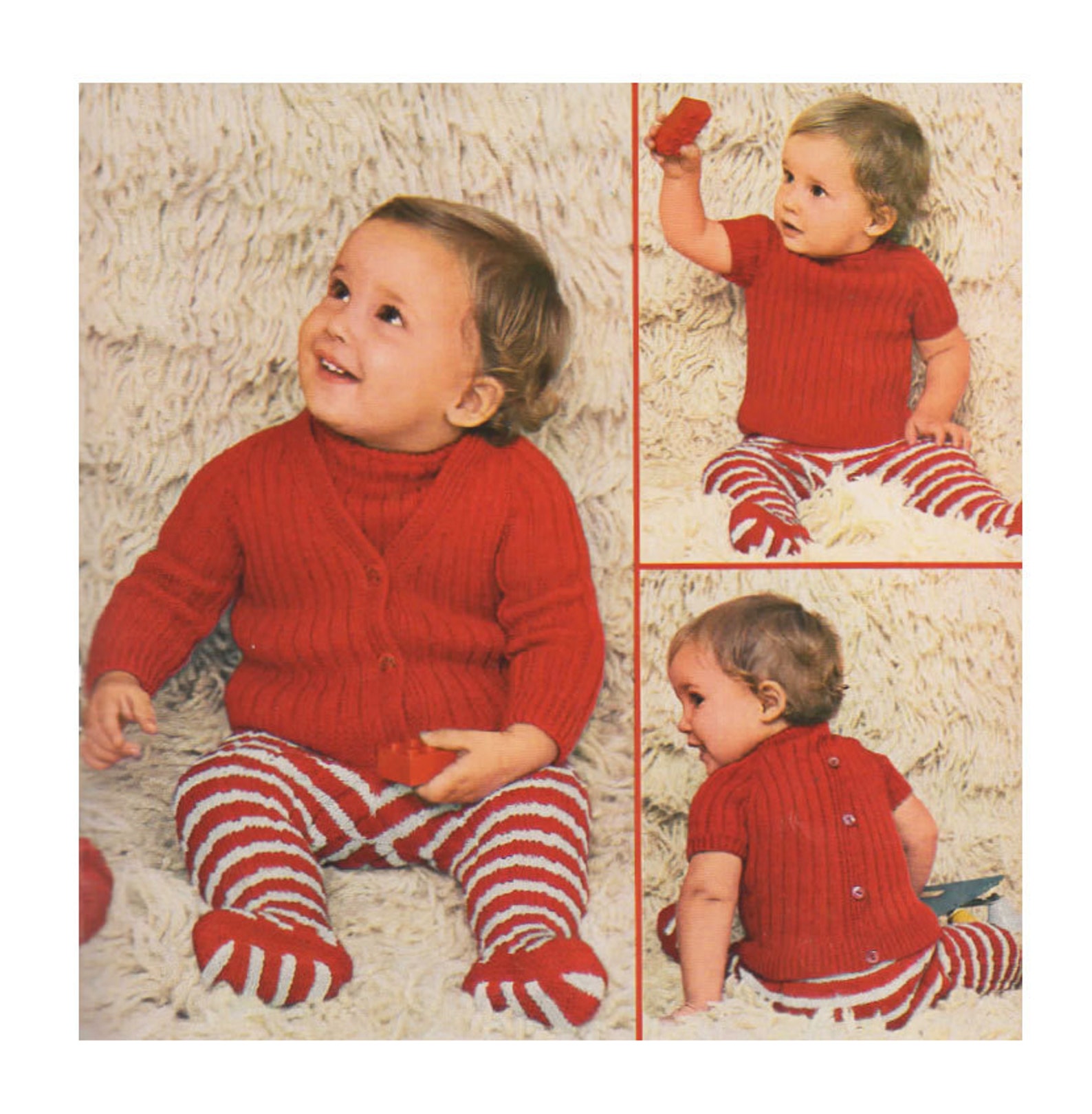 PDF 22 Patterns Vintage 1970s Baby & Toddler Outfits, Overalls, Onesies ...