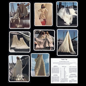 PDF Cable Knit Sweater Dress Pattern Book Total 10 Patterns for Cable ...