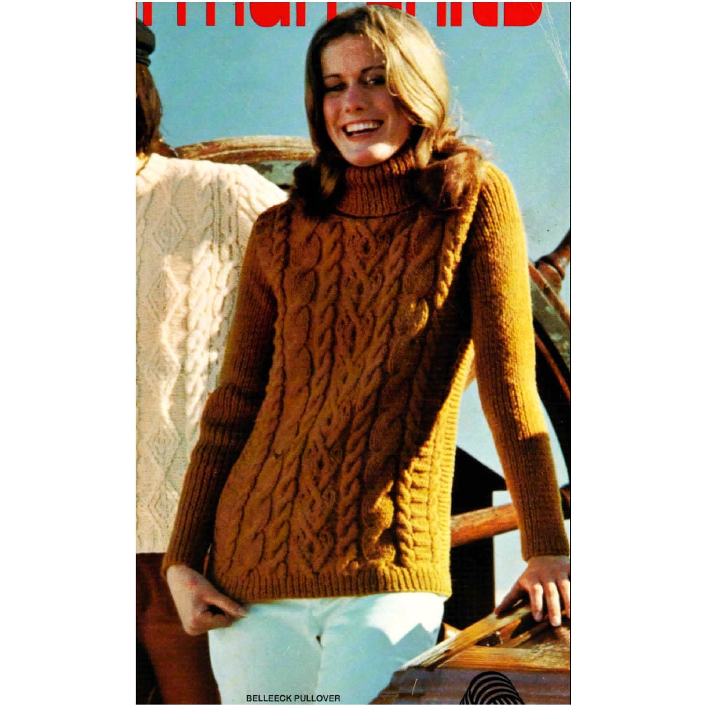 PDF Irish Mens Guinness Cardigan Cable Knit Fisherman Sweater Pattern ...