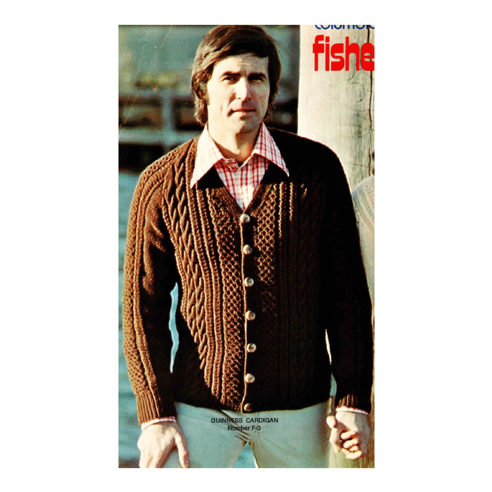 PDF Mens Irish Huntsman Pullover Cable Knit Fisherman Sweater Pattern ...