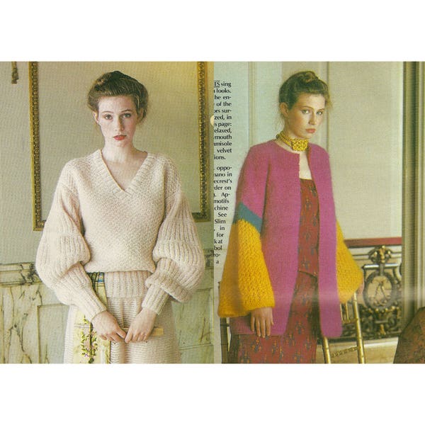 PDF Cable Knit Sweater Dress Pattern Book Total 10 Patterns for Cable ...