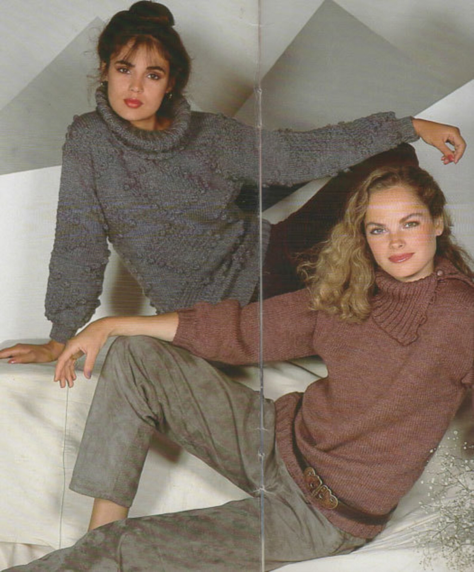 PDF 1980s Sweaters to Knit Instant Download 4 Pattern - Etsy