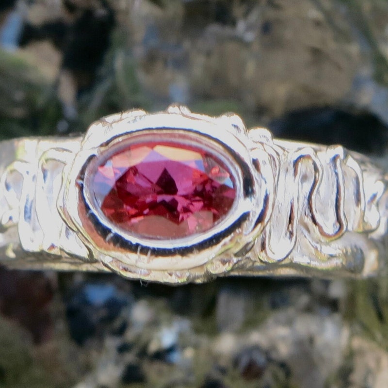 Pink Garnet - Etsy
